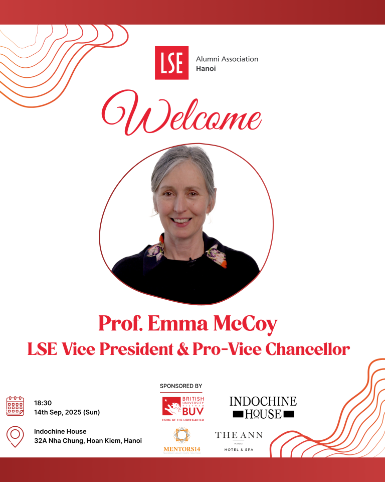 Prof. Emma McCoy and the LSE – Vietnam Connection - Mentors14